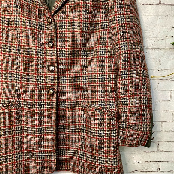Pendleton | Jackets & Coats | Vintage Pendelton Wool 49er Plaid Blazer ...